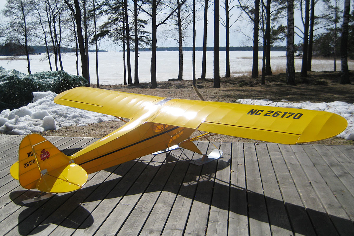 Piper J-3 CUB M 1:4 – Toni Clark pratical scale GmbH