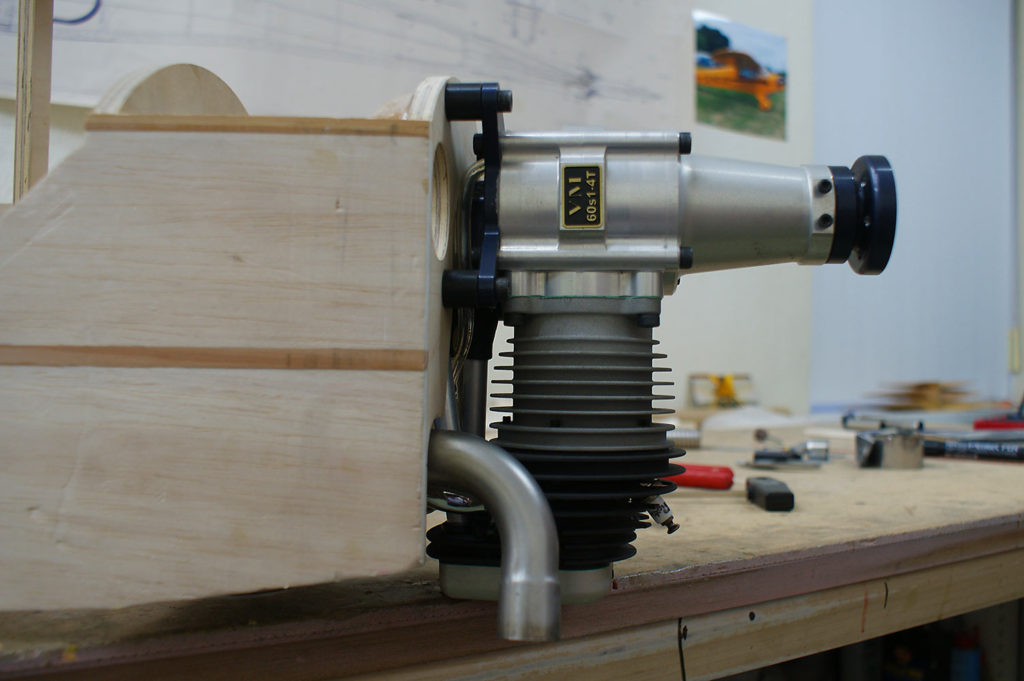 VM 60 S1-4T in a Piper J3 – Toni Clark pratical scale GmbH